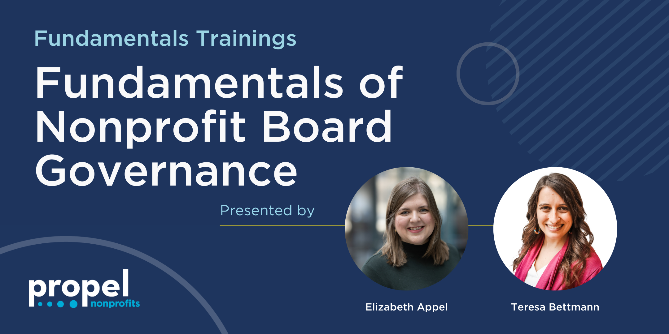 Fundamentals of Nonprofit Board Governance - Propel